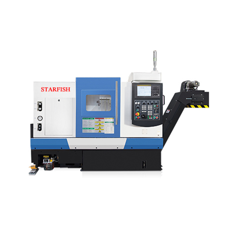 Torno de bancada inclinada CNC tipo herramientas de grupo del fabricante de China: Starfish